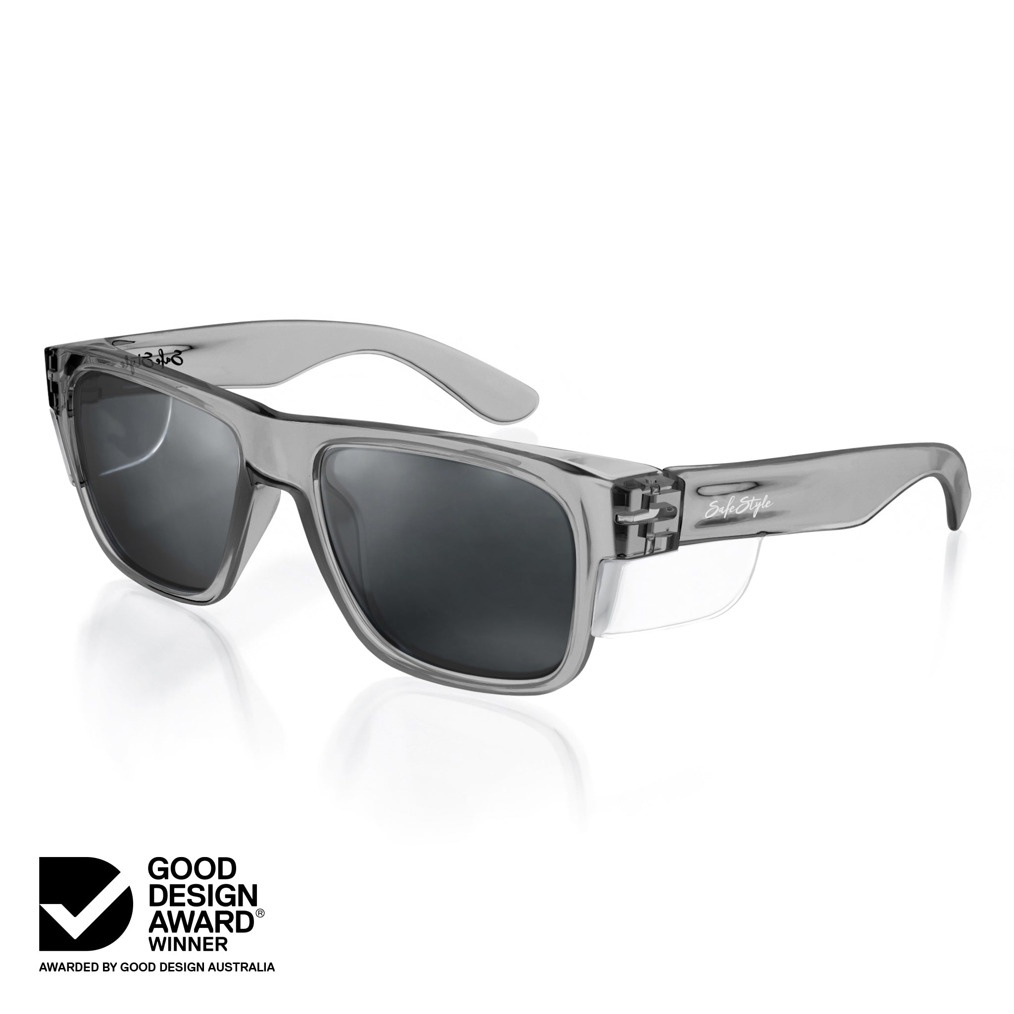 Fusions Graphite Frame Polarised Lens Safety Glasses – SafeStyle Eyewear